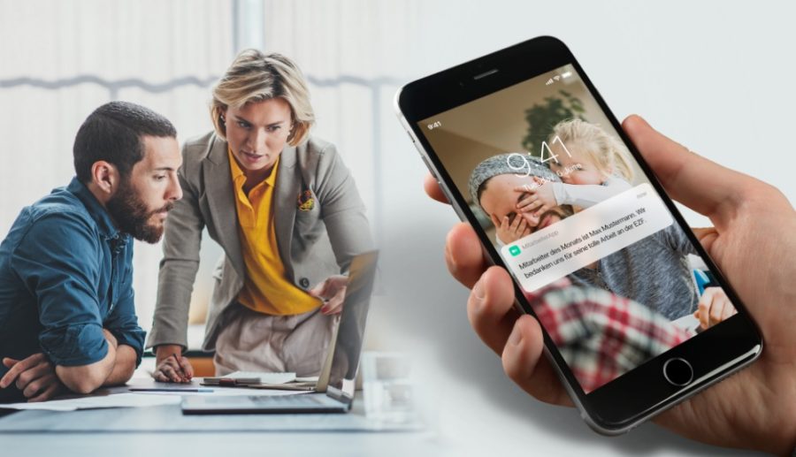 Mitarbeiter Apps für Mehrwerte im Unternehmen | The Swiss Digital